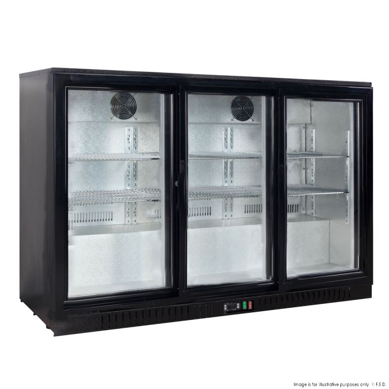 LG-330SC Under Bench Three Sliding Door Bar Cooler – Hospo Warehouse